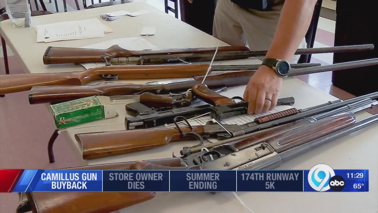 More than 170 firearms turned in at Camillus Police gun buyback event ...