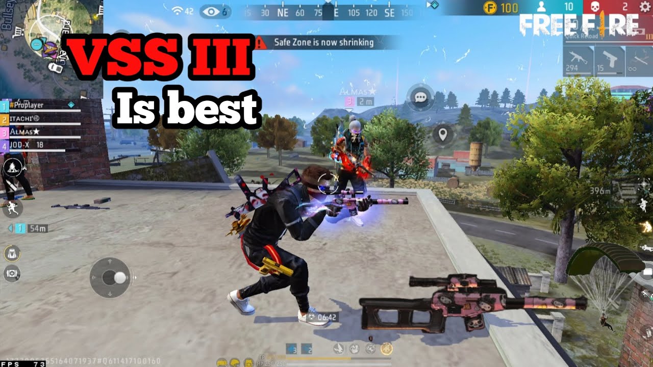 VSS III THE MOST DANGEROUS & POWREFULL WEAPON 🔥 !!! [ Free Fire Max ...
