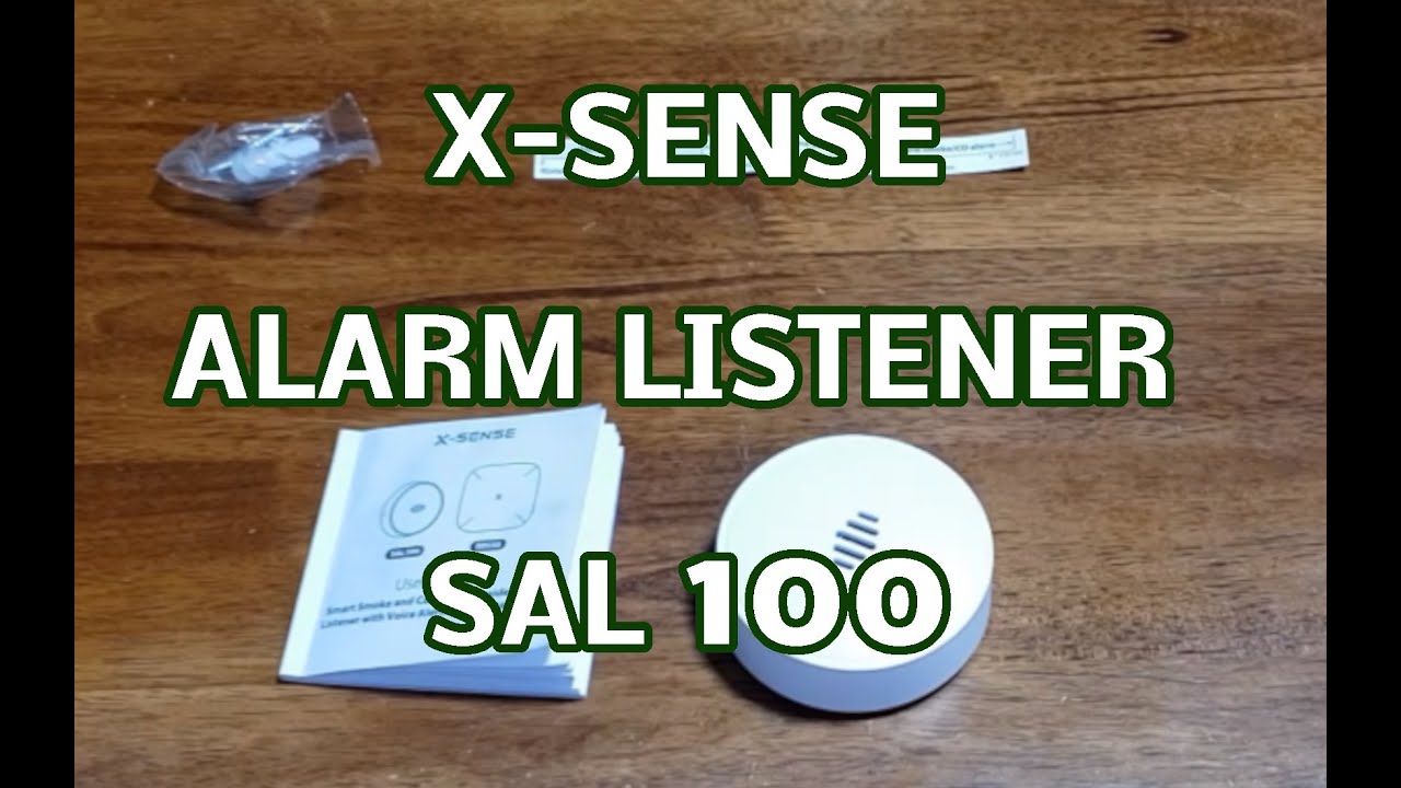 X Sense SAL100 Alarm Listener with Voice Location, Free Monitoring App ...