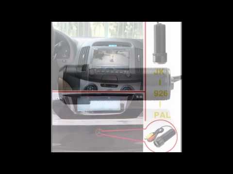 Wired Color CCD Car Rearview Camera -PAL - YouTube