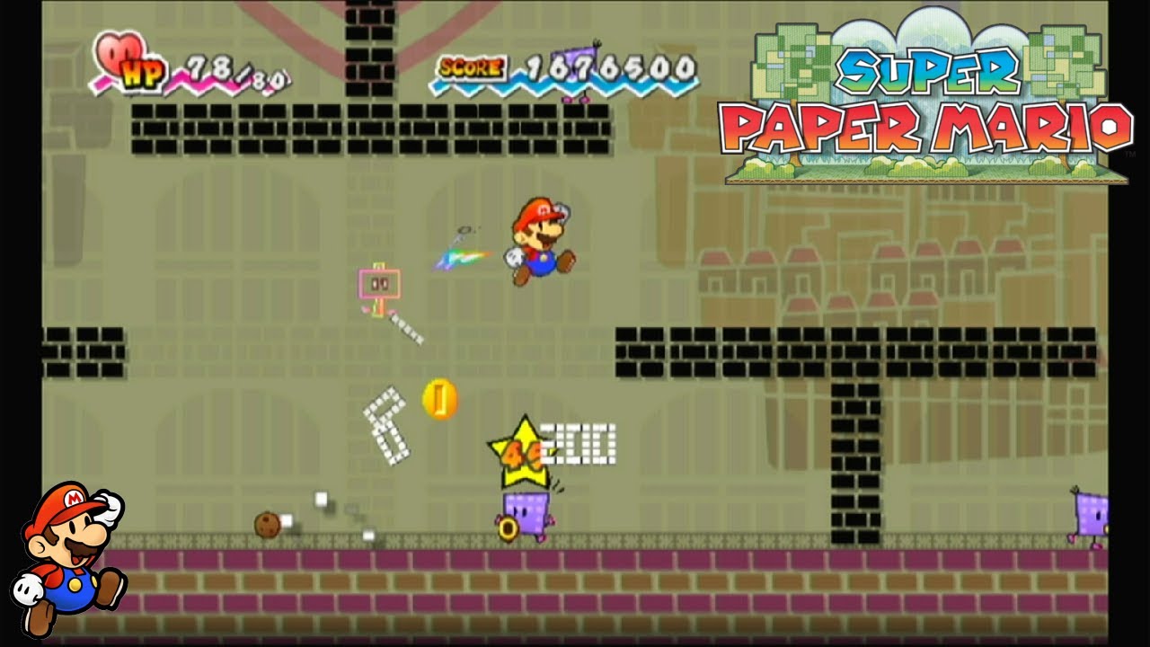 Flipside Pit of 100 Trials! [Super Paper Mario Extra 2] - YouTube