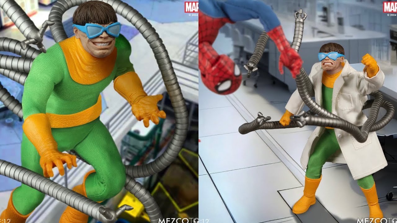 New Mezco Toyz Doctor Octopus action figure fully revealed preorder ...