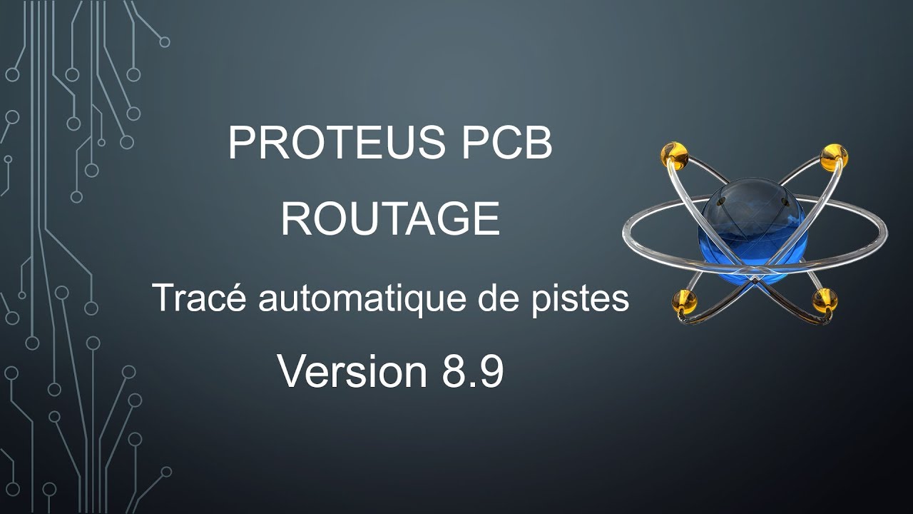 [Proteus V8 PCB] Routage - Tracé automatique de piste [Multipower - Education & Pros] - YouTube