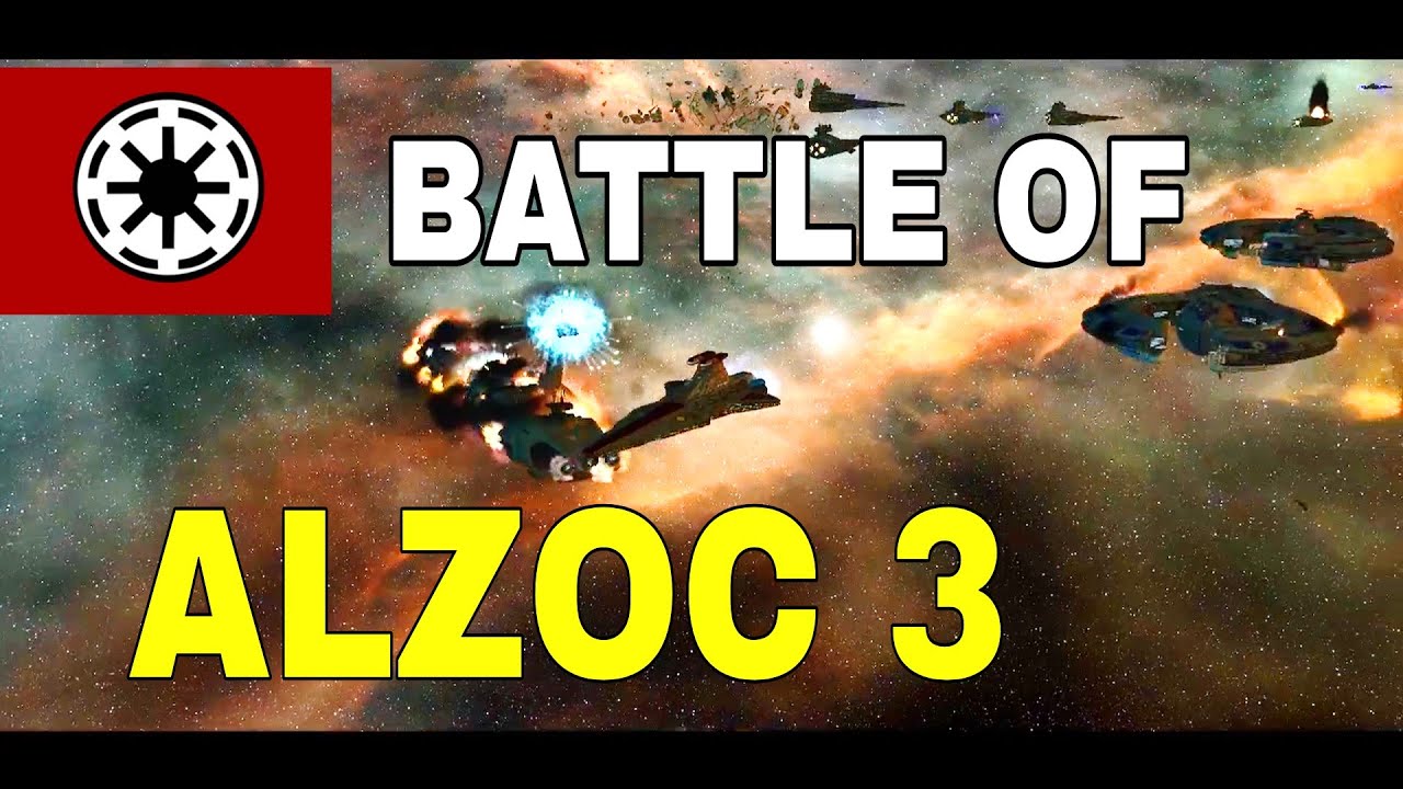 STAR WARS: REPUBLIC AT WAR - The Largest Space Battle over Alzoc 3 ...