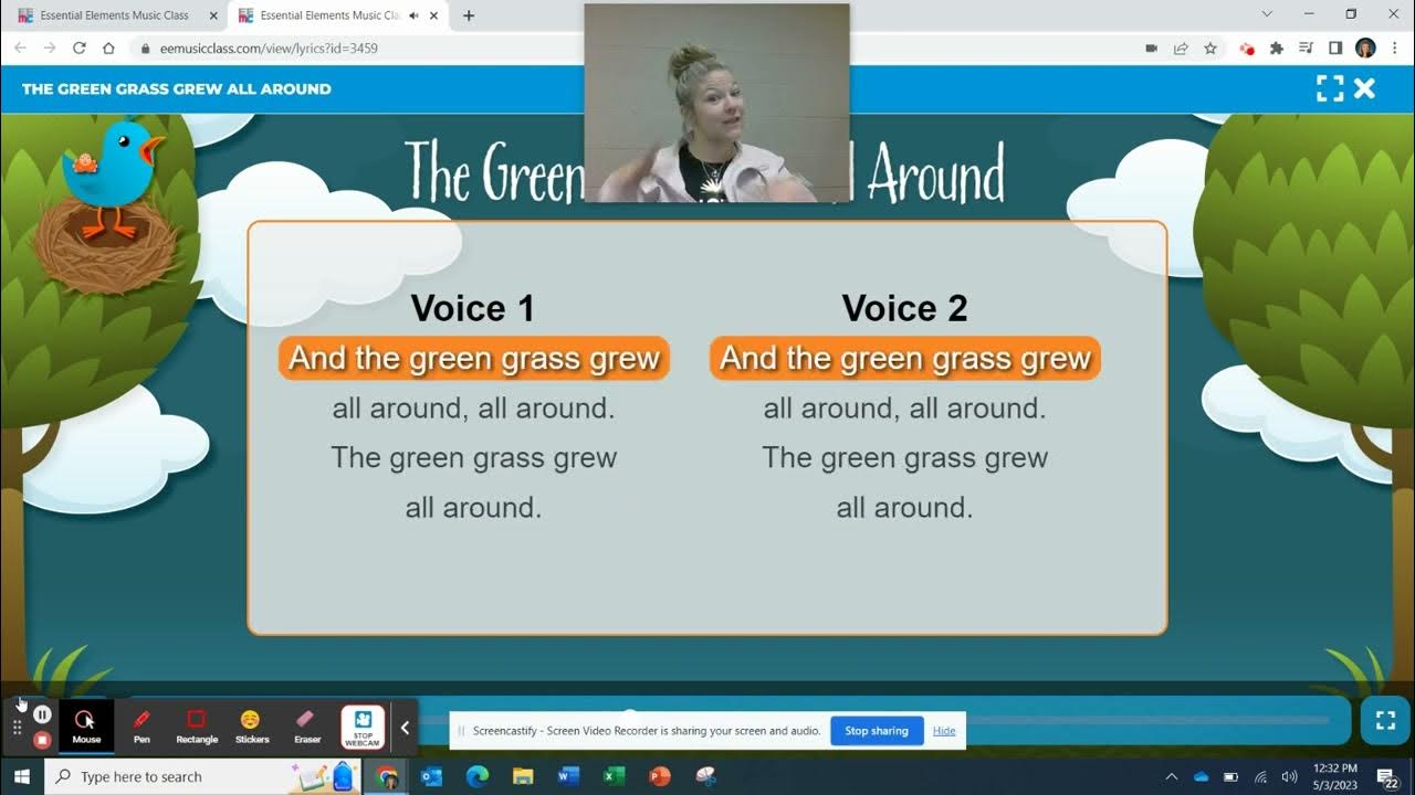 The Green Grass Grew All Around - YouTube