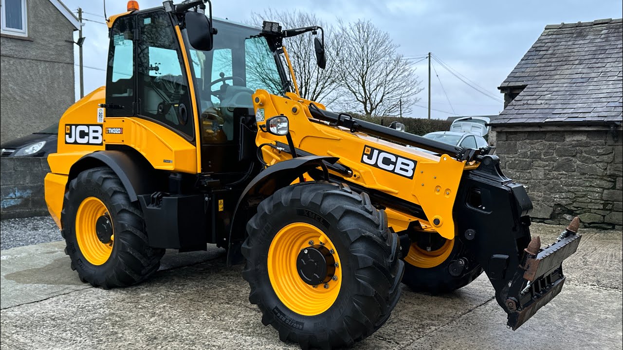 2021 JCB TM320S CONTRACTOR PRO TELEHANDLER - YouTube