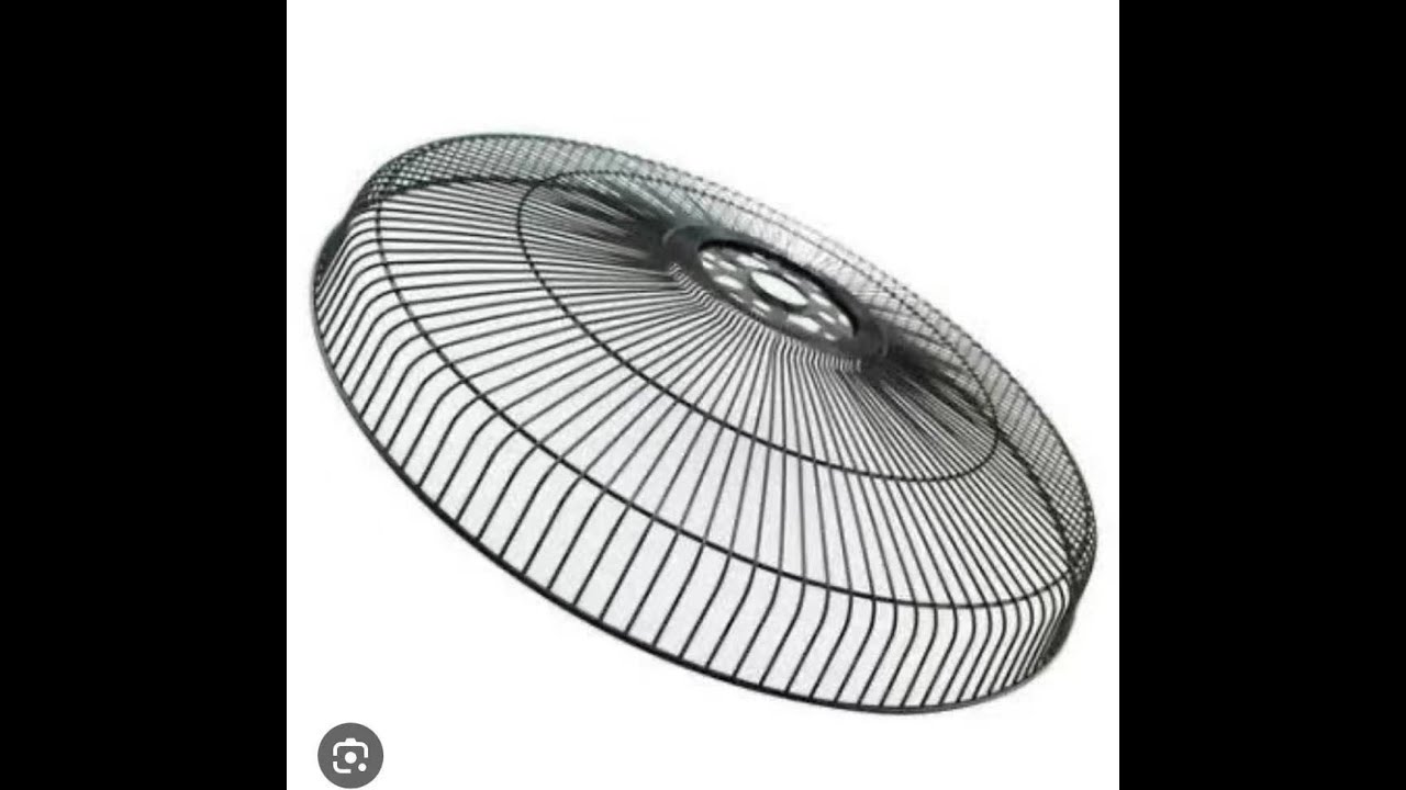 Fan Guard Grill making machine production line - YouTube