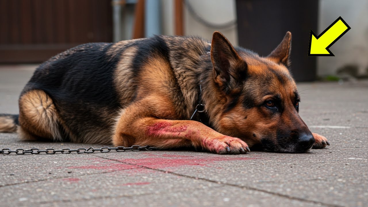 Old Cop Dog Was Abandoned And Near Death - What The Rescue Team Did For ...