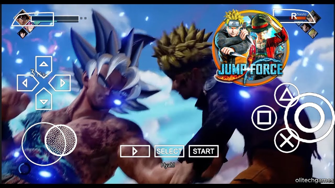 Jump Force PPSSPP ISO Download For Android | PSP Mod Highly Compressed ...
