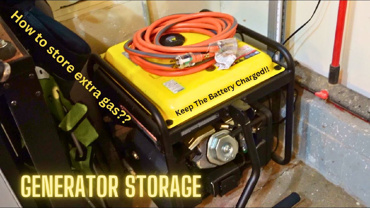 Generator Storage - YouTube