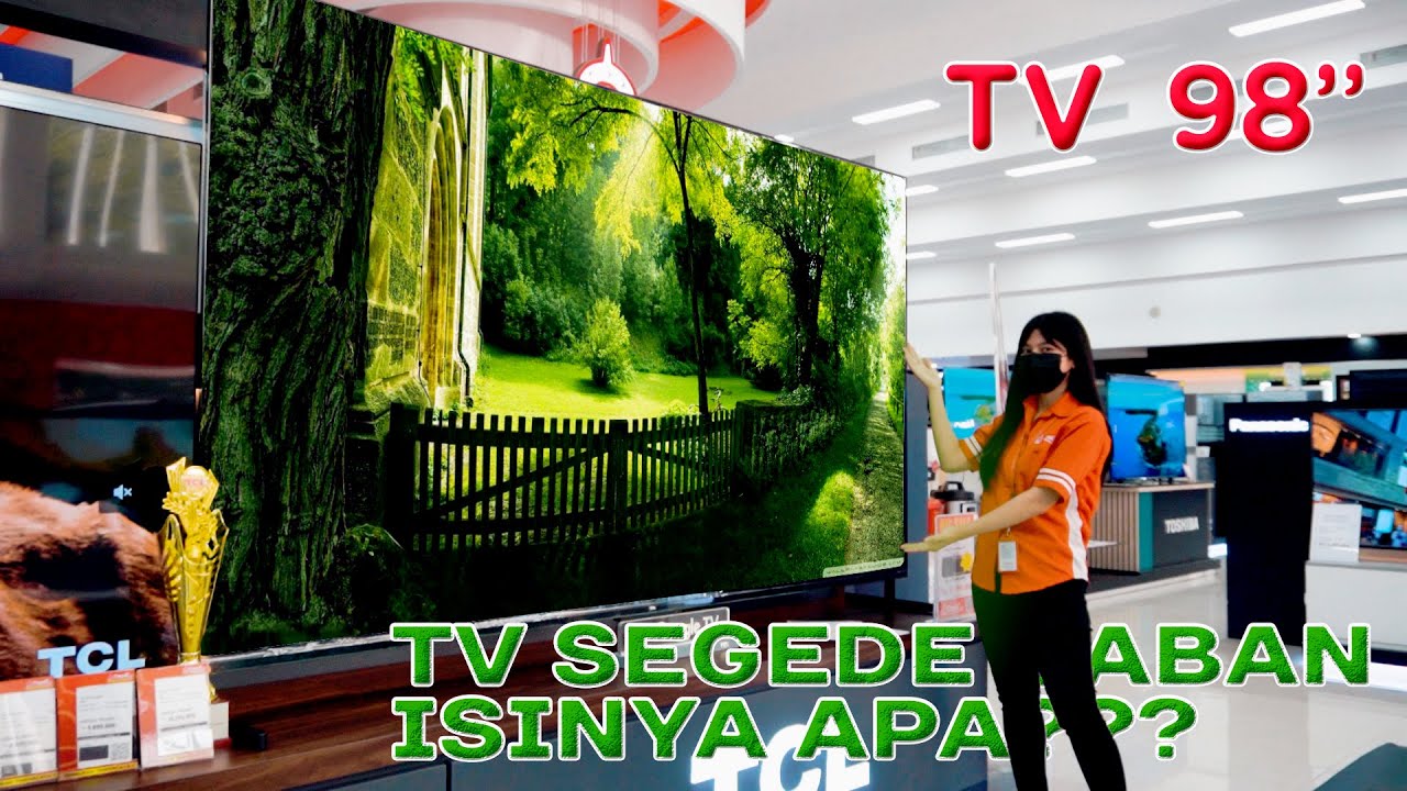 TV JUMBO, Benarkah Semakin BESAR INCI Kualitas Gambar MAKIN BAGUS?? CEK ...