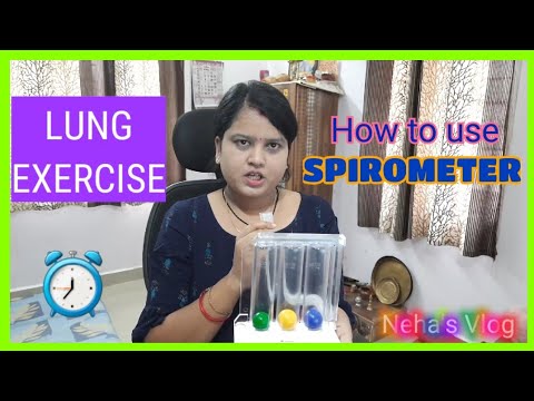Spirometer | Respirometer | How to use SPIROMETER | Lung exercise in covid | incentive ...