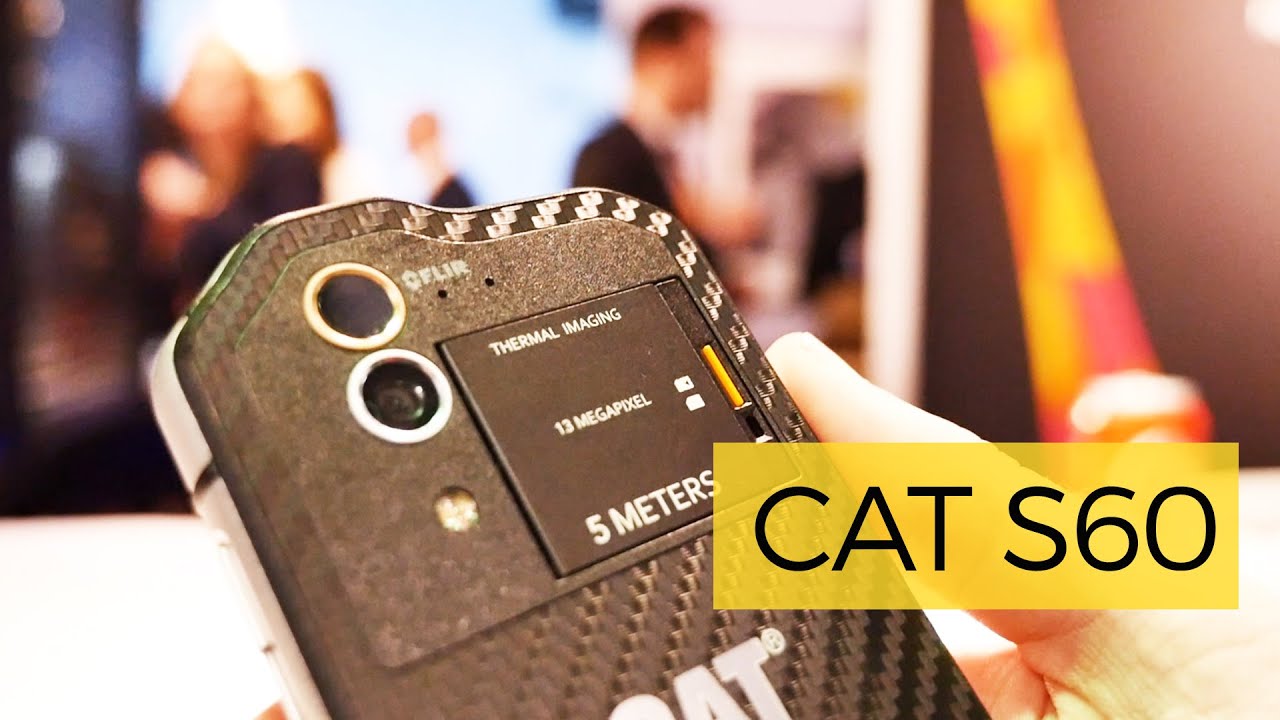 CAT S60 hands on - MWC 2016 - YouTube