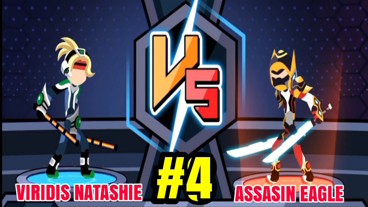 best extreme | viridis natashie vs assasin eagle STICKMAN HEROES FIGHT ...