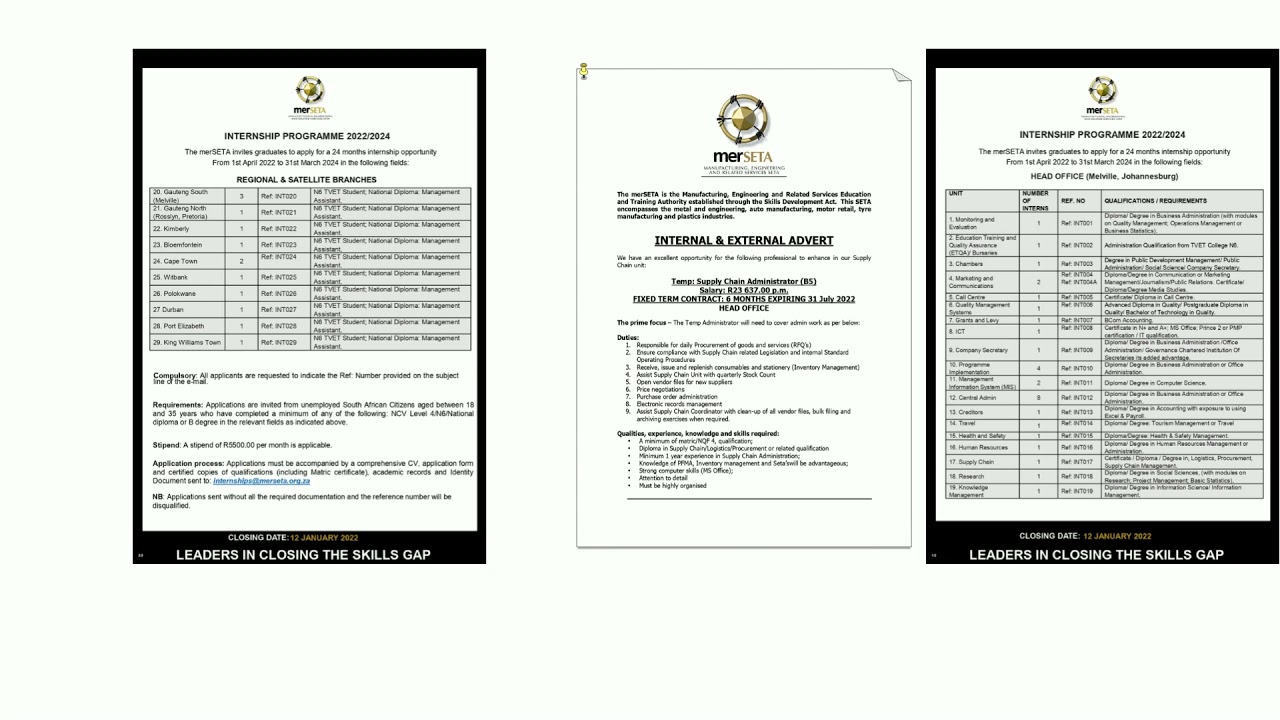 https://www.merseta.org.za/recruitment/ - YouTube