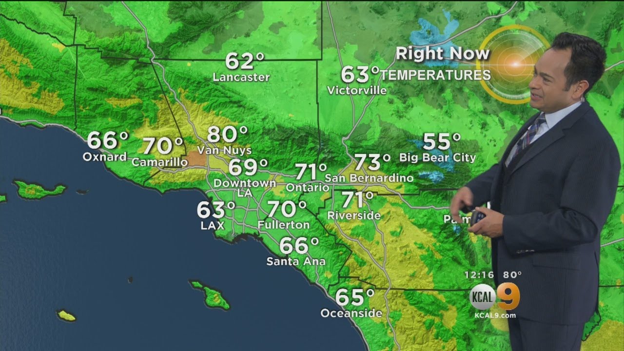 Craig Herrera's Weather Forecast (Jan. 12) - YouTube