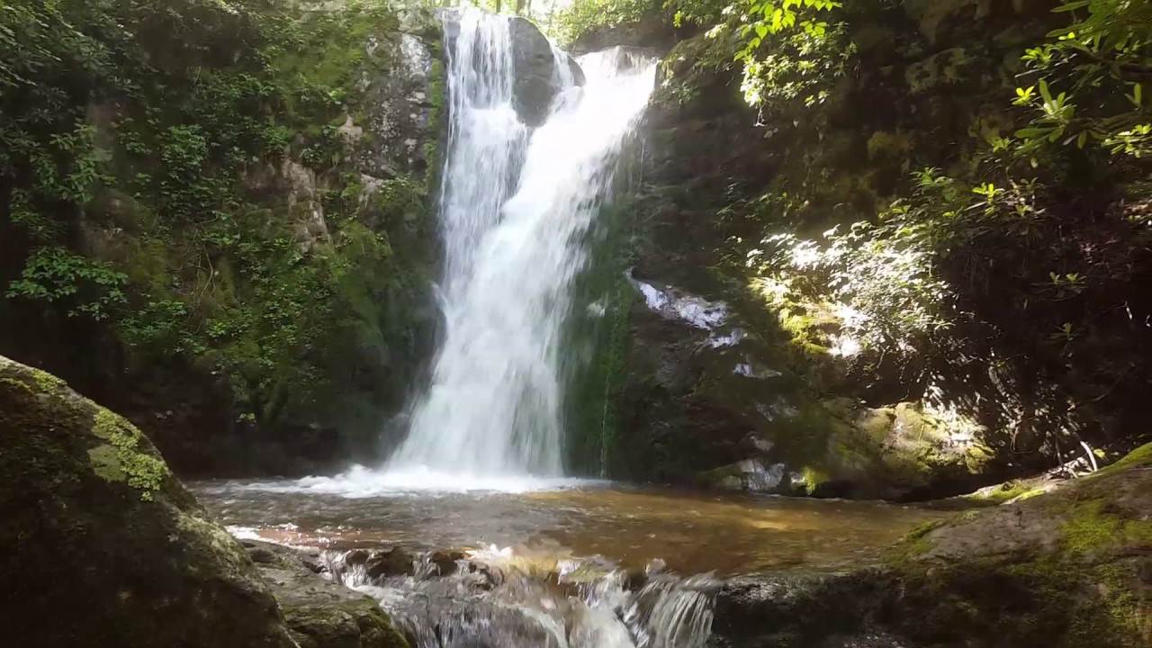 Wolf creek waterfall Del Rio Tennessee - YouTube
