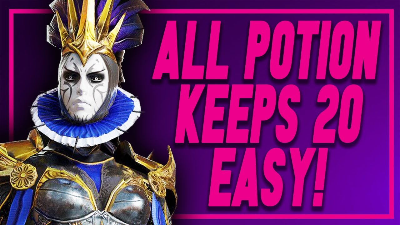 EASY GUIDE FOR POTION KEEPS 20 + MINOTAUR, FORCE, ARCANE, VOID, SPIRIT ...
