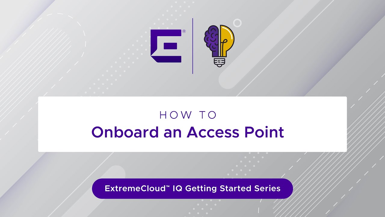 How To: Onboard an Access Point - YouTube