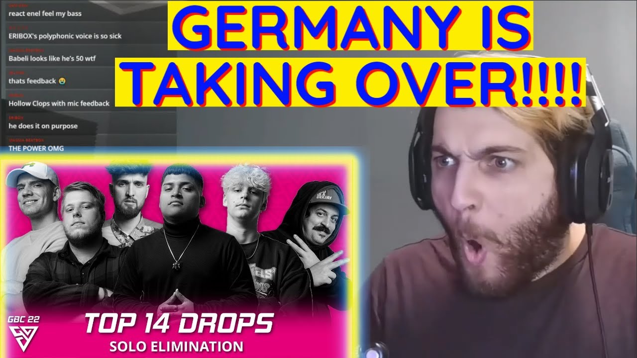 TOP 14 DROPS | SOLO ELIMINATIONS | GBC 2022 (REACTION) #beatbox # ...