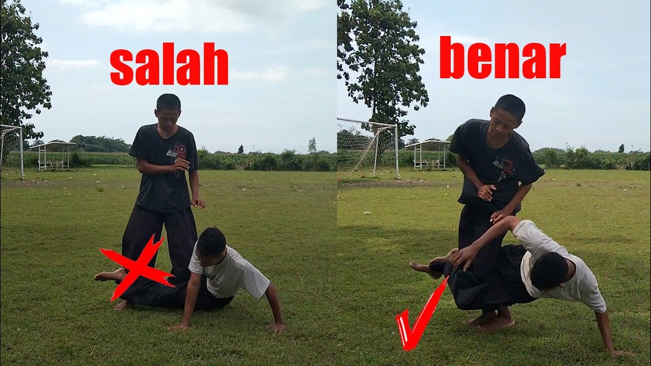 Teknik Guntingan Pencak Silat yang Baik dan Benar - YouTube