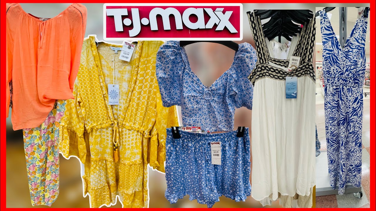 TJ MAXX SHOPPING ️ SPRING SUMMER COLLECTION SHOP WITH ME - YouTube