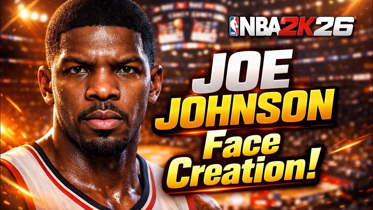BEST Joe Johnson Face Creation in NBA 2K26 (ISO Joe Tutorial) - YouTube