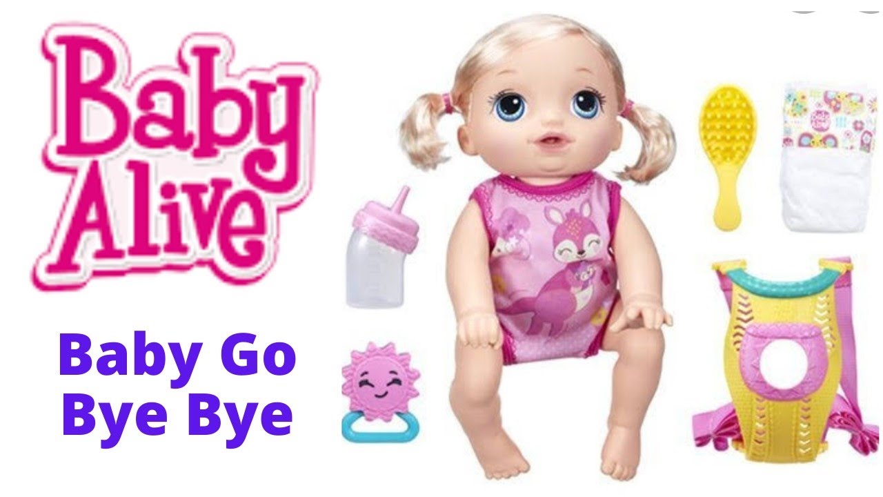 Baby Alive doll: Baby Go Bye Bye doll #arunimasplay - YouTube