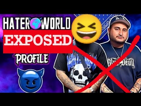 blue devil exposed hater world exposed fake hater pages - YouTube