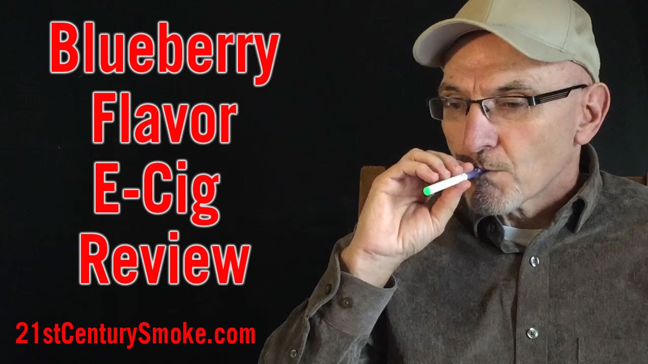 The Best Blueberry Flavor Electronic Cig Review - YouTube