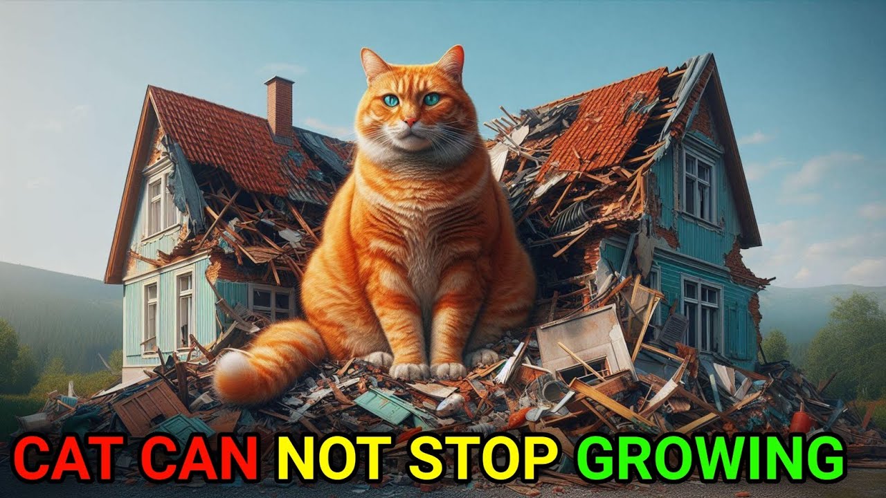 Cat can not stop growing...😺 ️#cat #catvideo#meowmeow - YouTube