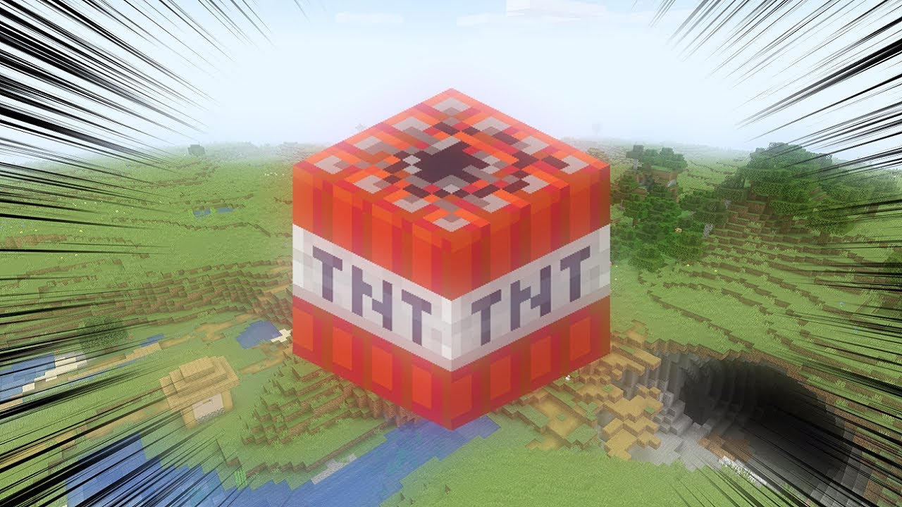 Minecraft, But TNT Spawns On Us Every 10 Seconds - YouTube