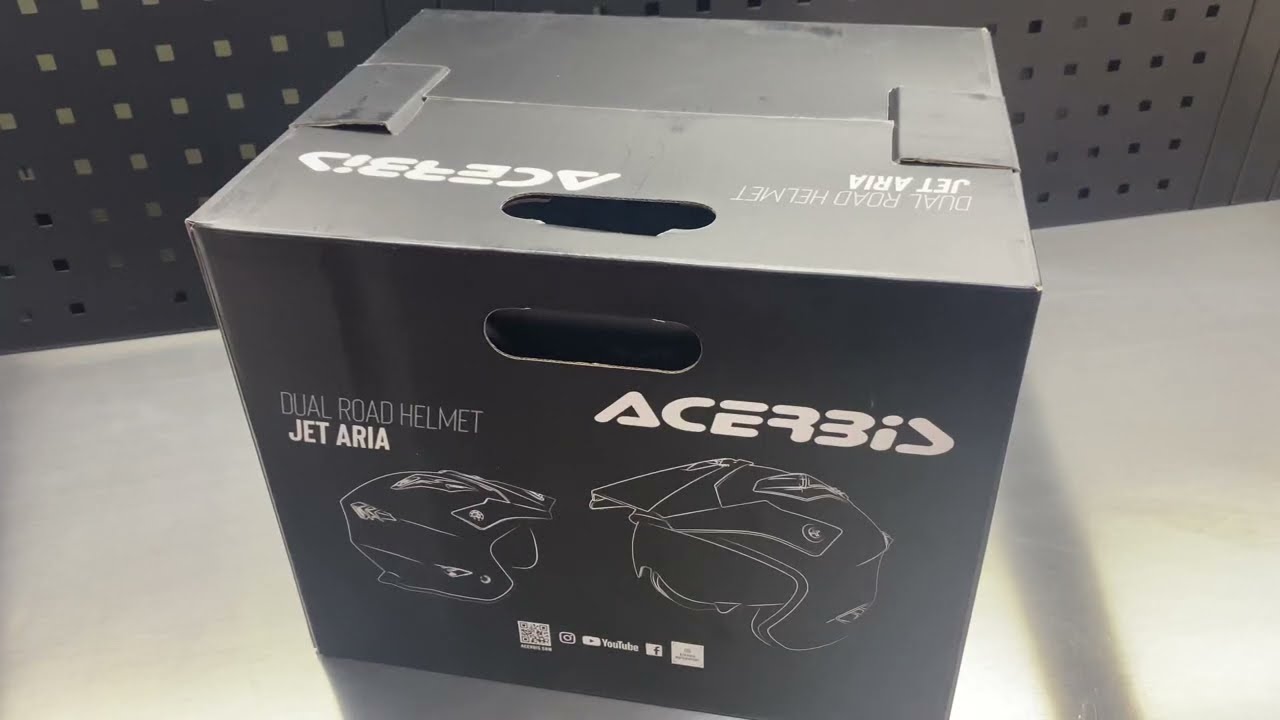 Casque ACERBIS JET ARIA ECE 2206 - YouTube