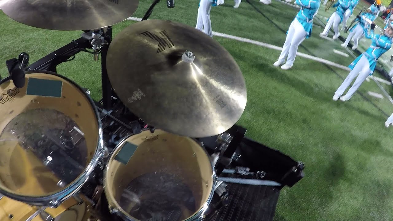 Flower Mound High School Marching Band 2021 - Drumset Cam - YouTube