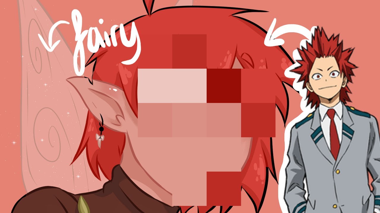 Fairy Kirishima!! MHA Fanart | SPEED DRAW - YouTube