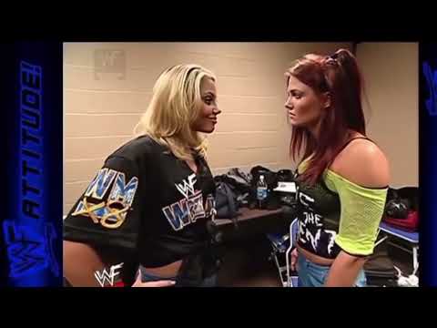 WWE lita and Trish stratus makeout hot