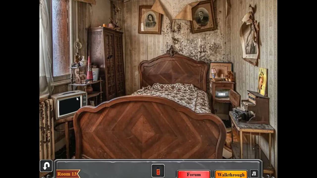 Abandoned Rooms Escape Room 13 Walkthrough - YouTube