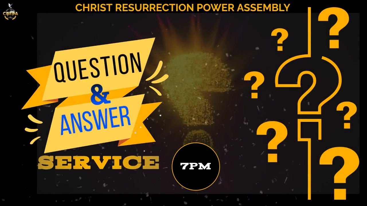 Question And Answer Service - YouTube