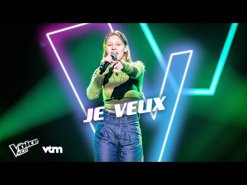 Finn - 'Je Veux' | Blind Auditions | The Voice Kids | VTM
