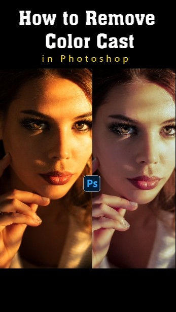 How to Remove Color Cast | Photoshop Short Tutorial | Vidu Art - YouTube