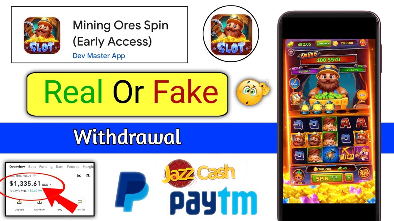 Mining Ores Spin Withdrawal - Mining Ores Spin Real Or Fake - Mining ...