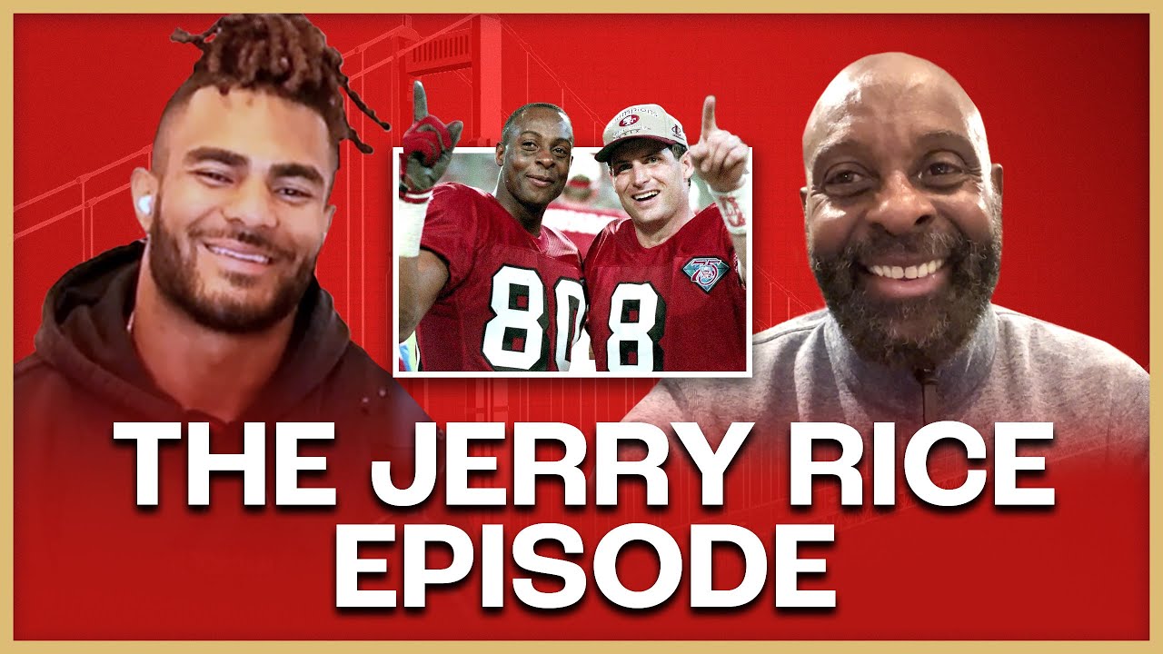 Jerry Rice talks Brock Purdy/Joe Montana comp, Top 5 WRs, CMC TD record ...