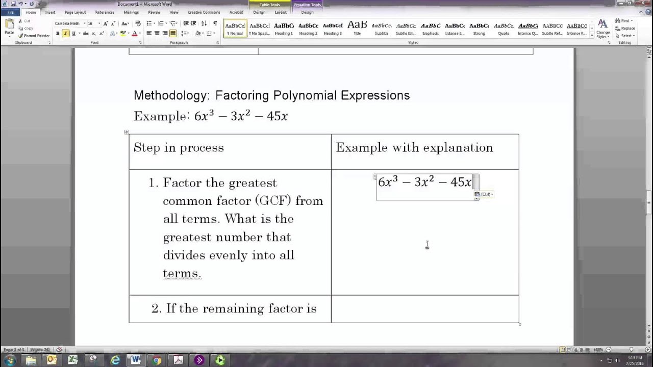 Simplifying Polynomial Expressions - YouTube