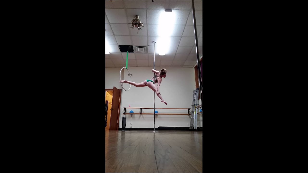 Ballerina to Peter Pan Spin Pole Combo - YouTube