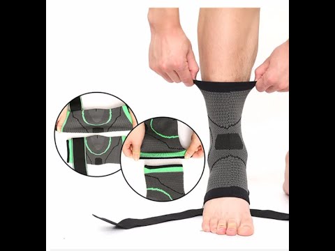 [Sports Protection]Strap-on ankle brace Ankle protection + removable compression belt