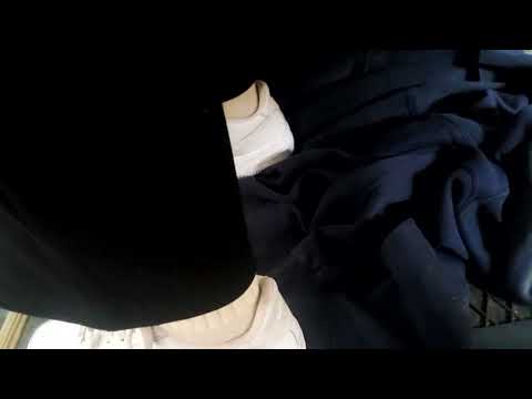 under bus seat jacket trample