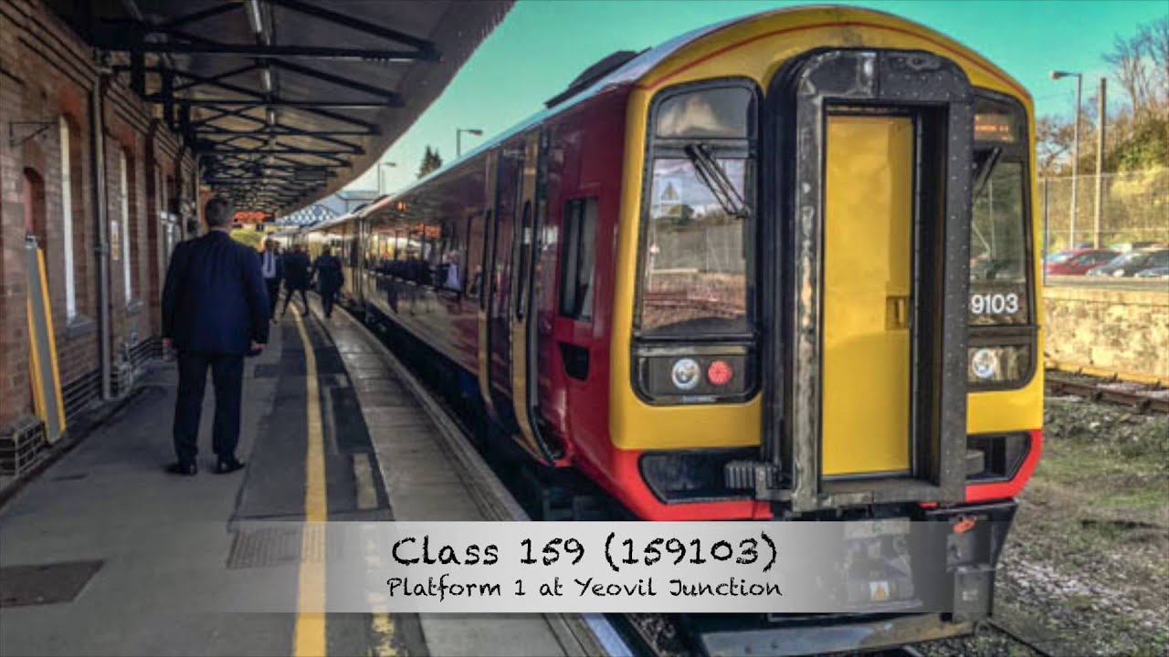 South West Trains Launch Refurbished Class 159 At Yeovil Junction On ...