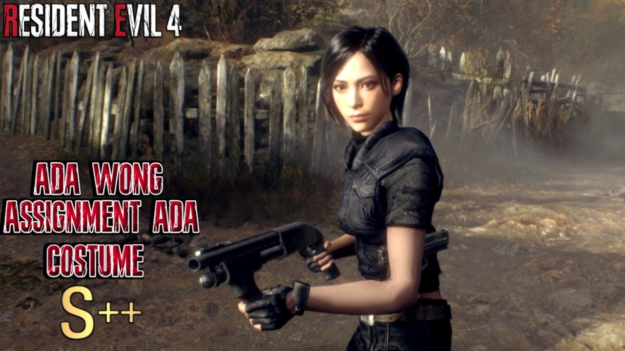 Ada Wong (Assignment Ada Costume) S++ Gameplay The Mercenaries (Village ...