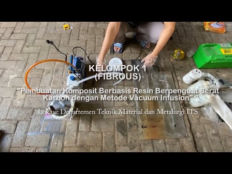 Pembuatan Komposit Berbasis Resin Berpenguat Serat Karbon dengan Metode ...