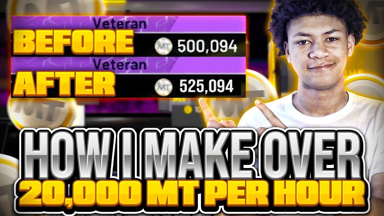 HOW TO MAKE OVER 20,000 MT PER HOUR IN NBA 2K20 MYTEAM! BEST WAY TO ...